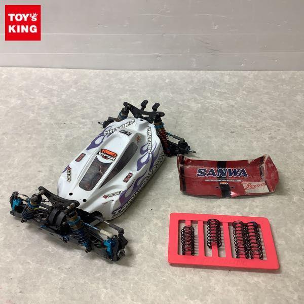 1円～ 箱無/手付き/ジャンク 電動RCカー / R/C ラジコンカー ボディ、シャーシ、SANWA RX-451等 / 2021年08月25日付け / トイズキング・オークション