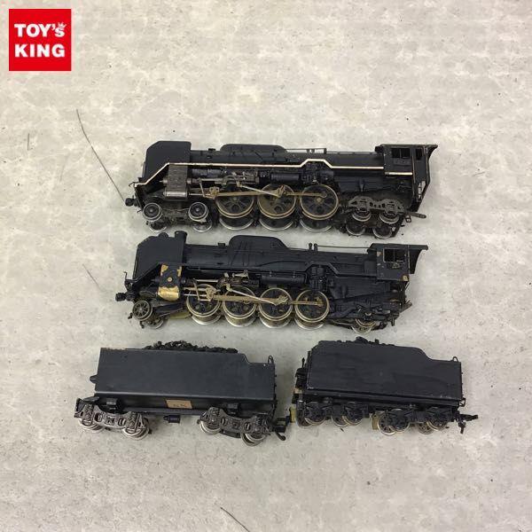 1円～ 訳あり ジャンク HOゲージ D51 64 他 蒸気機関車 炭水車 鉄道模型 / 2022年03月16日付け / トイズキング・オークション